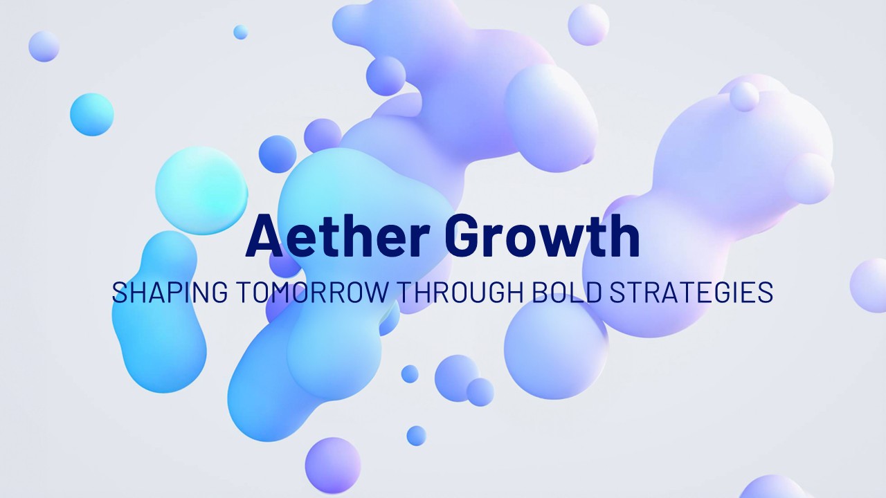 Aether Growth Free Presentation Template - SlidesLover