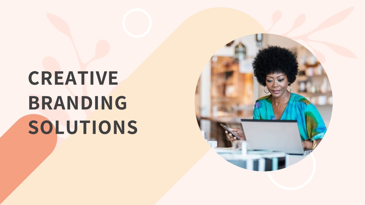 Creative Branding Solutions Free Presentation Template - SlidesLover
